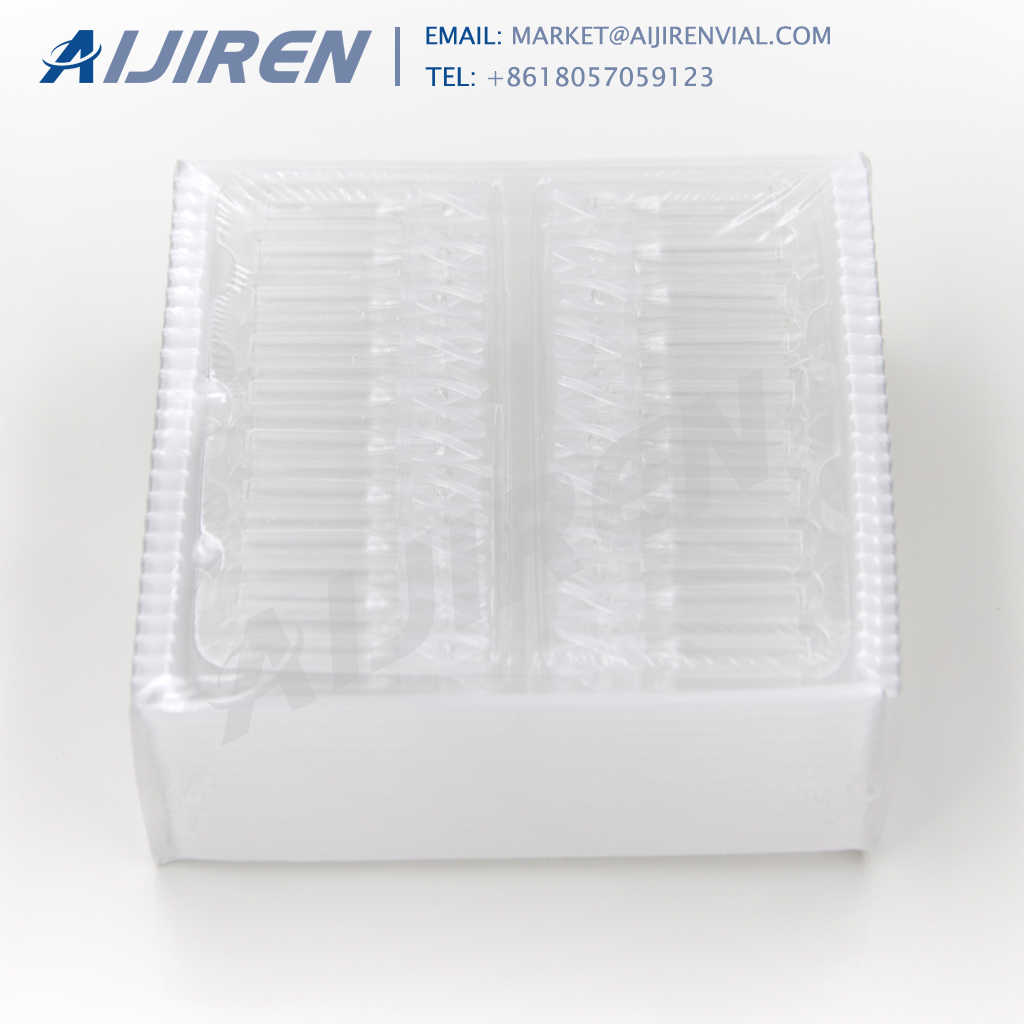 12 X 32 mm Amber Glass Vials Gas Chromatography-Aijiren HPLC Vial Factory