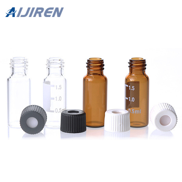 1.5ml Volume Clear Glass Vial Kit Cap Septum-Aijiren HPLC Vial Factory