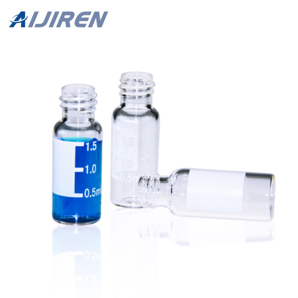1.5ml Volume Clear Glass Vial Kit Cap Septum-Aijiren HPLC Vial Factory