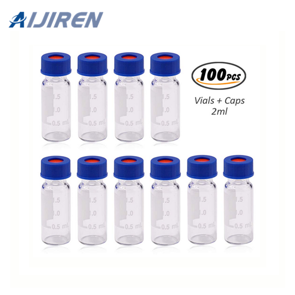 1.5ml Volume Clear Glass Vial Kit Cap Septum-Aijiren HPLC Vial Factory